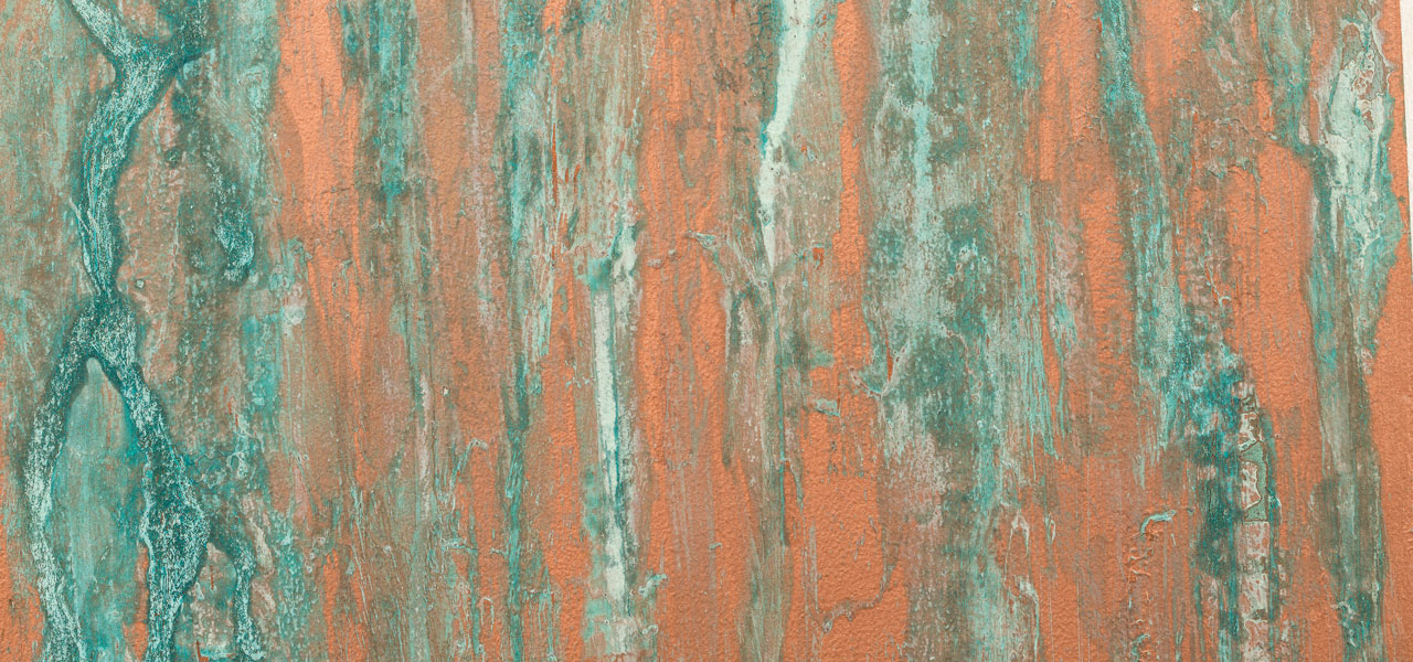 Kupfer-Farbe mit Grünspan Kupferpatina-Effekt - Jaeger Lacke